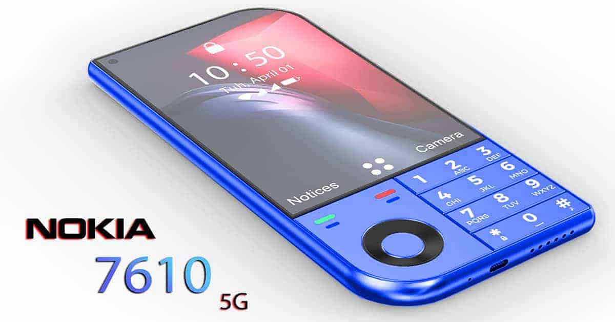 Especificações do Nokia 7610 5G: 12GB de RAM, 108MP Câmeras!